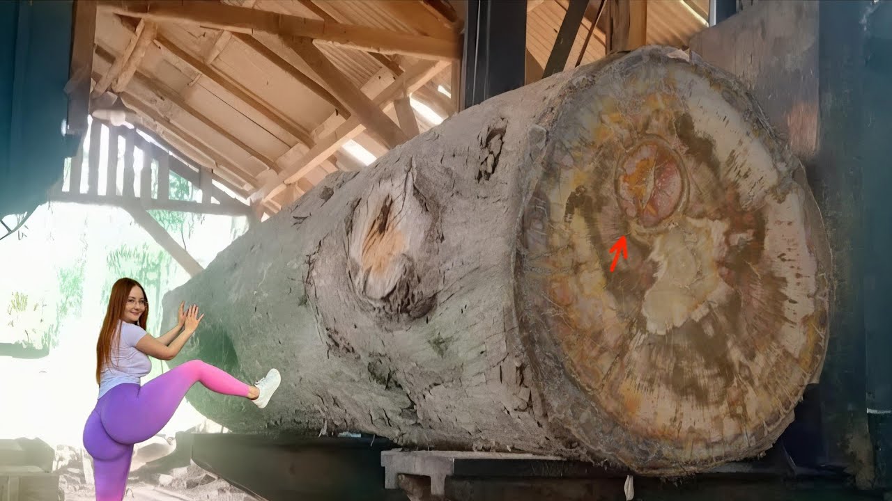 Super quality old teak wood, the dream of millions of people - YouTube
