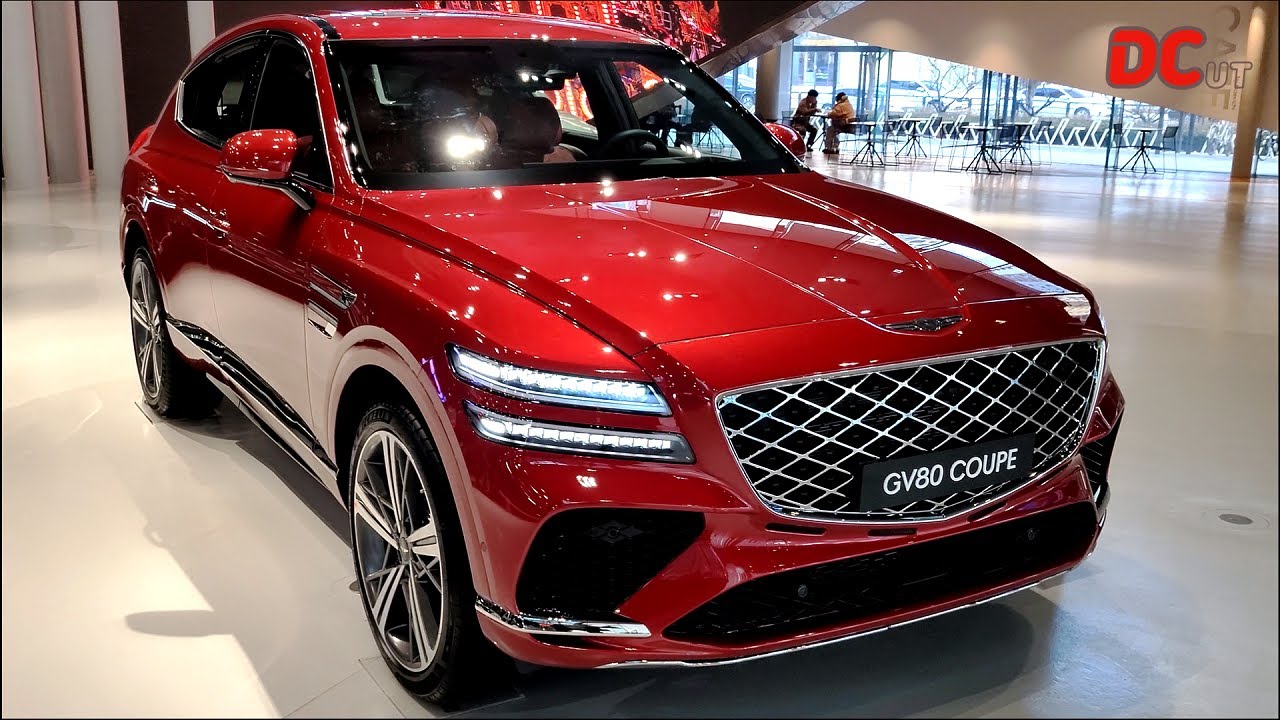 New 2024 GENESIS GV80 Coupé 3.5T, Mauna Red : 4K Detail Cut #DCUT - YouTube