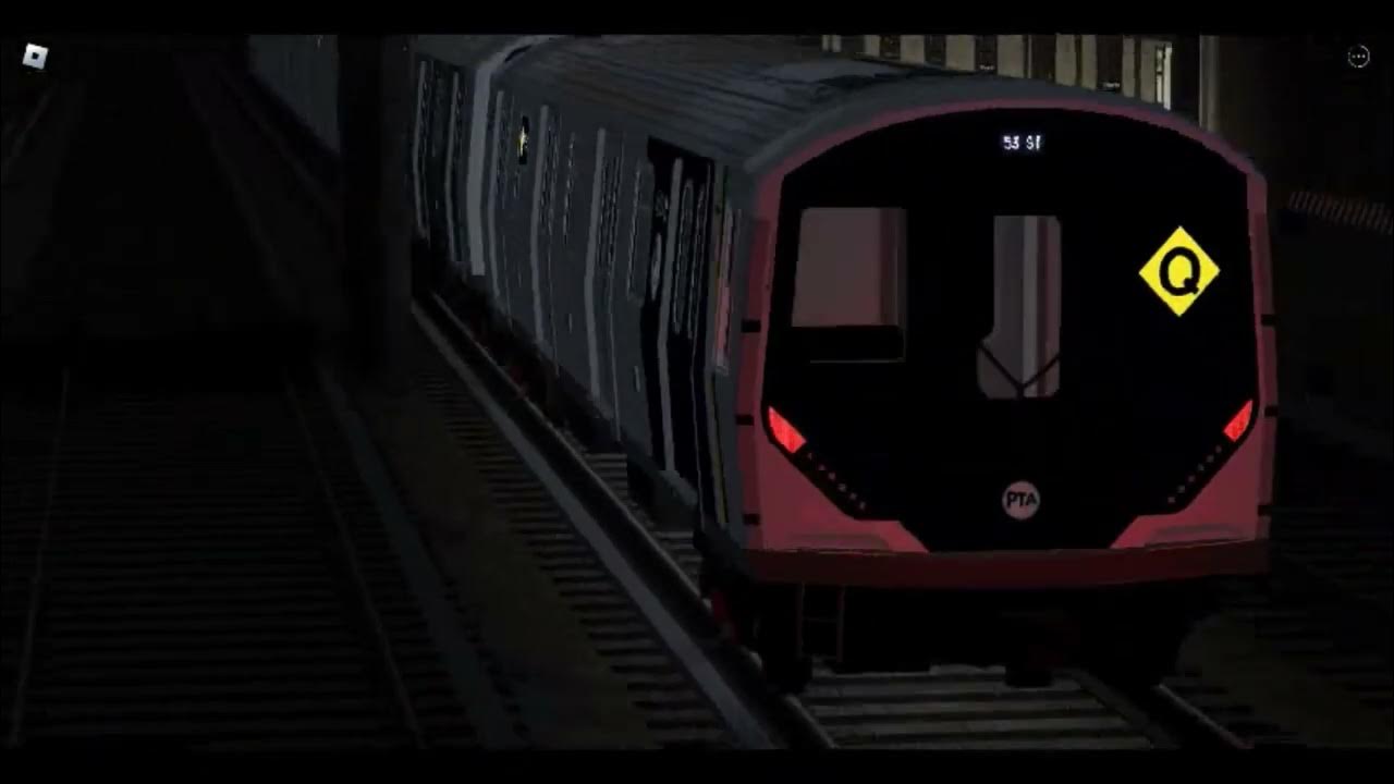 PTA Callaghan & Madison lines R211T Q Super Express train to 53rd Street (Non stop service ...