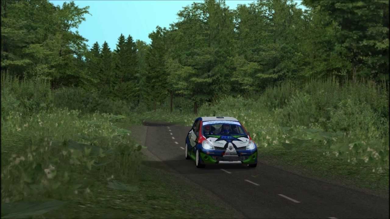 RBR - Rallyesim 2013, ASAF Tanner, Clio R3 - YouTube
