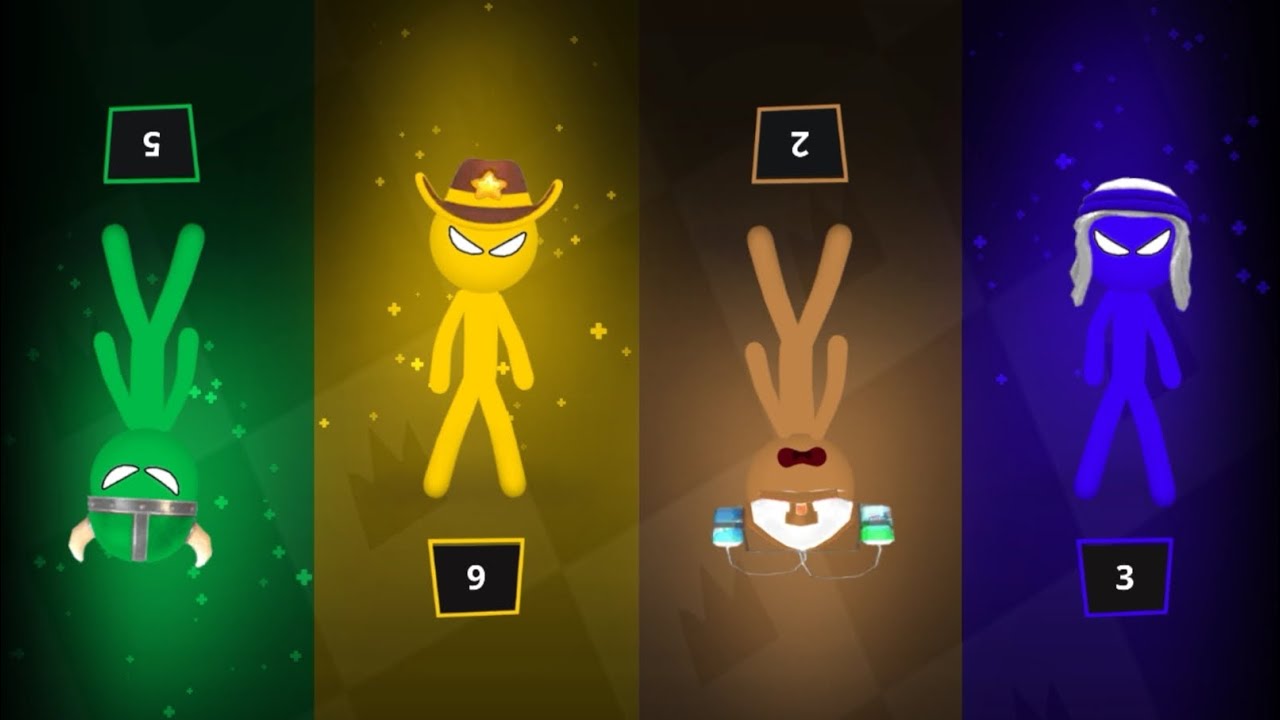 VIKING VS KOBOY VS TOPI GELEMBUNG VS TOPI ARAB - STICKMAN PARTY - YouTube