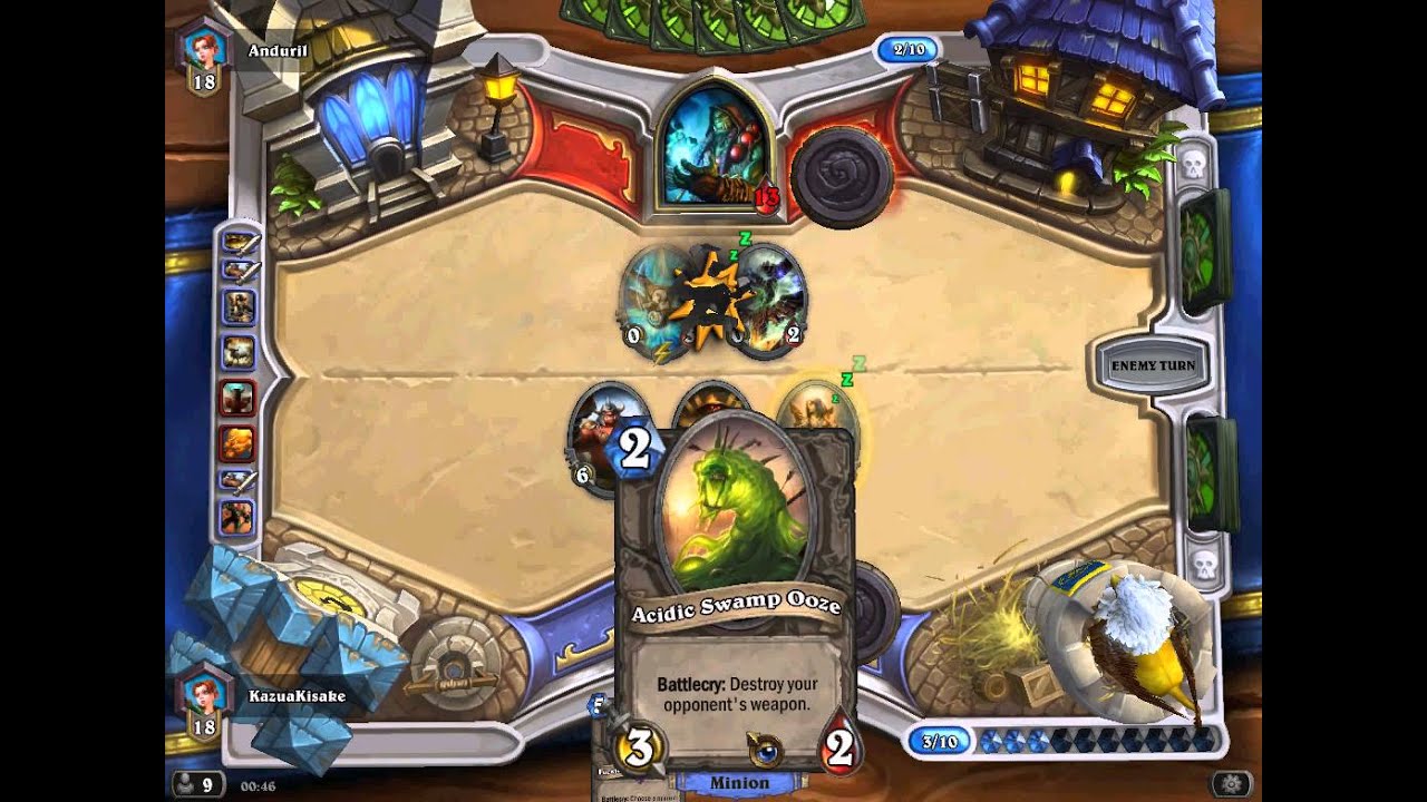 Hearthstone Ladder Climbing - Trumps F2P Mage Deck - YouTube
