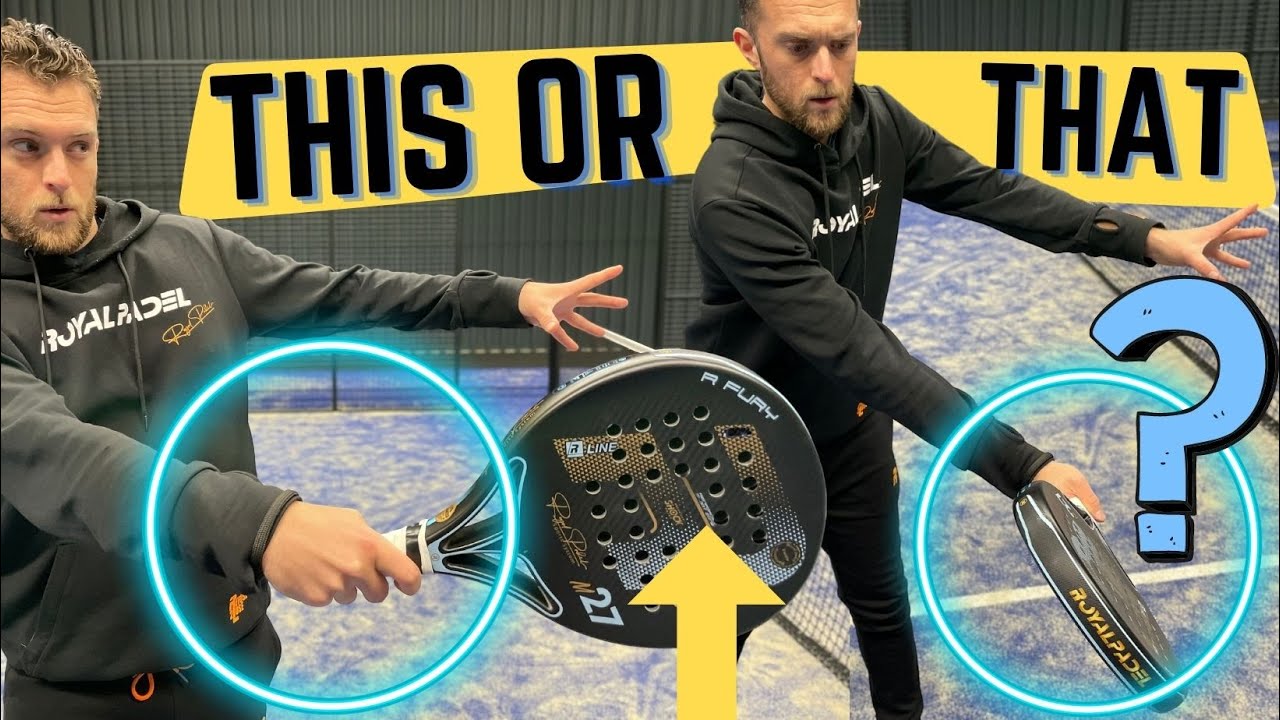 My NEW Padel Volley Technique - YouTube