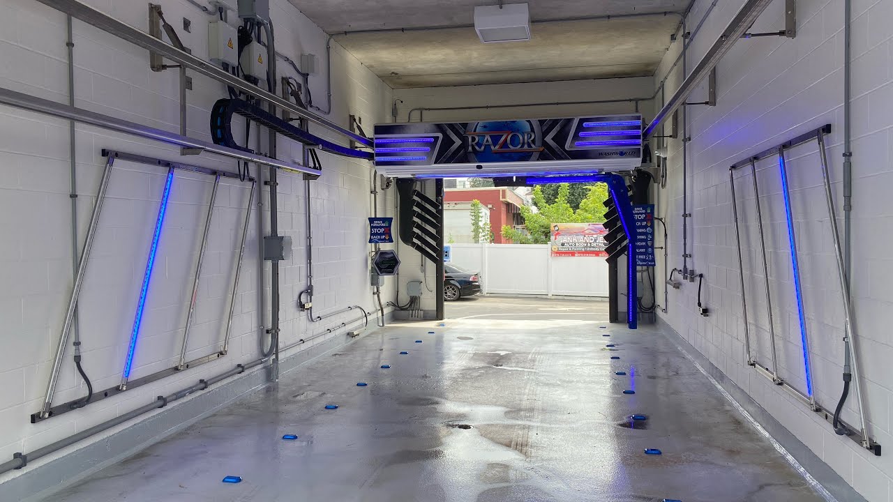 [Bay 2] BRAND NEW: WashWorld RAZOR || Victory Auto Wash - YouTube