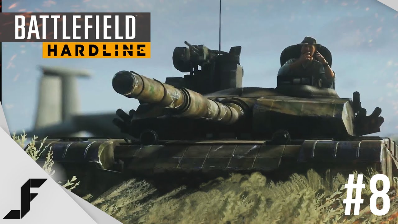 Battlefield Hardline Walkthrough Part 8 - TANK BATTLE - YouTube
