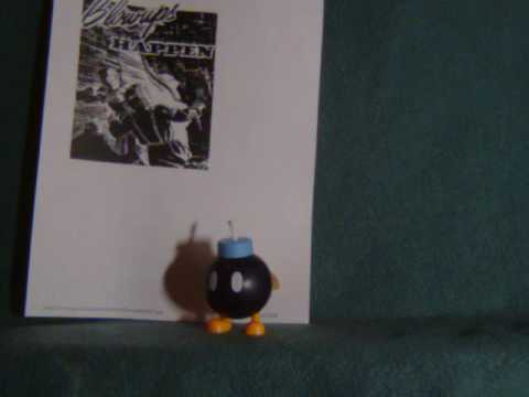 Bob-omb Ba-Bomb = Mario candy = toy review - YouTube
