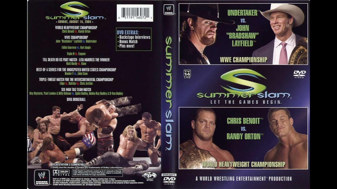 WWE Summerslam 2004 DVD Review - YouTube