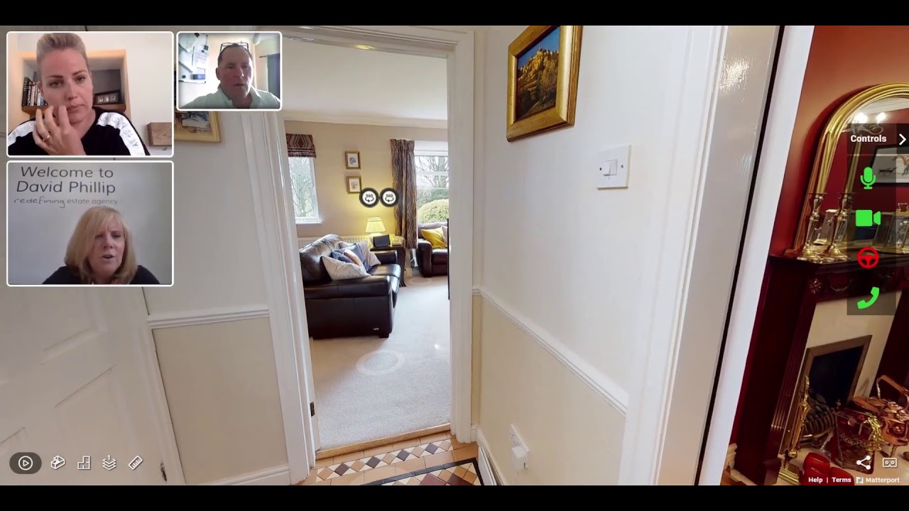 Accompanied Virtual Viewings - presented by David Phillip Estate Agents. - YouTube