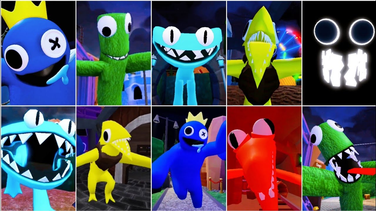 Rainbow Friends 2 All Jumpscares In First Person View - YouTube