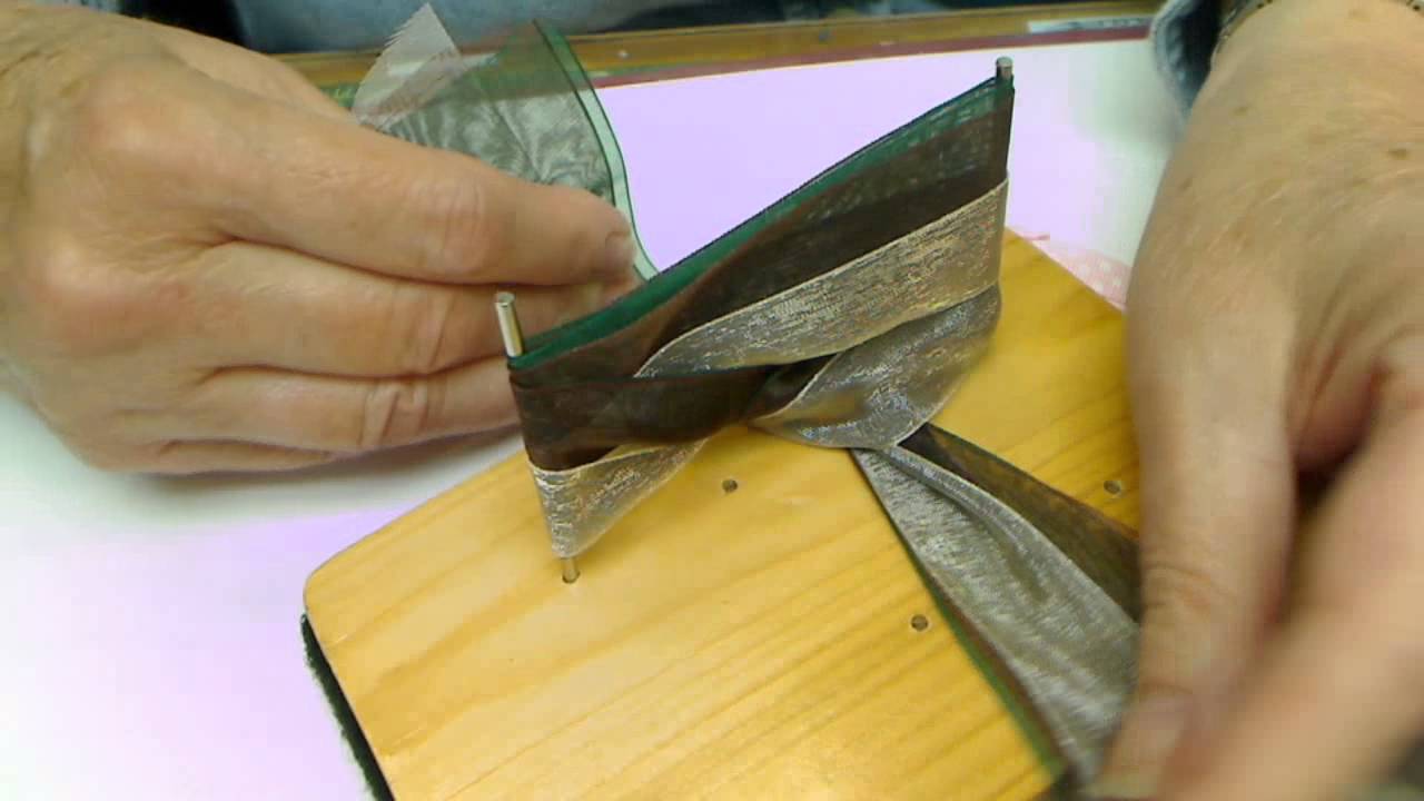 Craft-Dee BowZ Triple Stack Double Loop Bow - YouTube