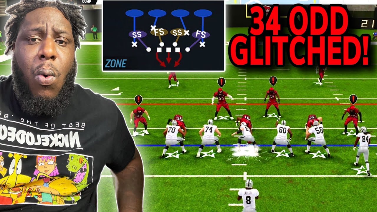 SAFTIES AT LB In 34 Odd! Finally Figured This Defense Out. - YouTube