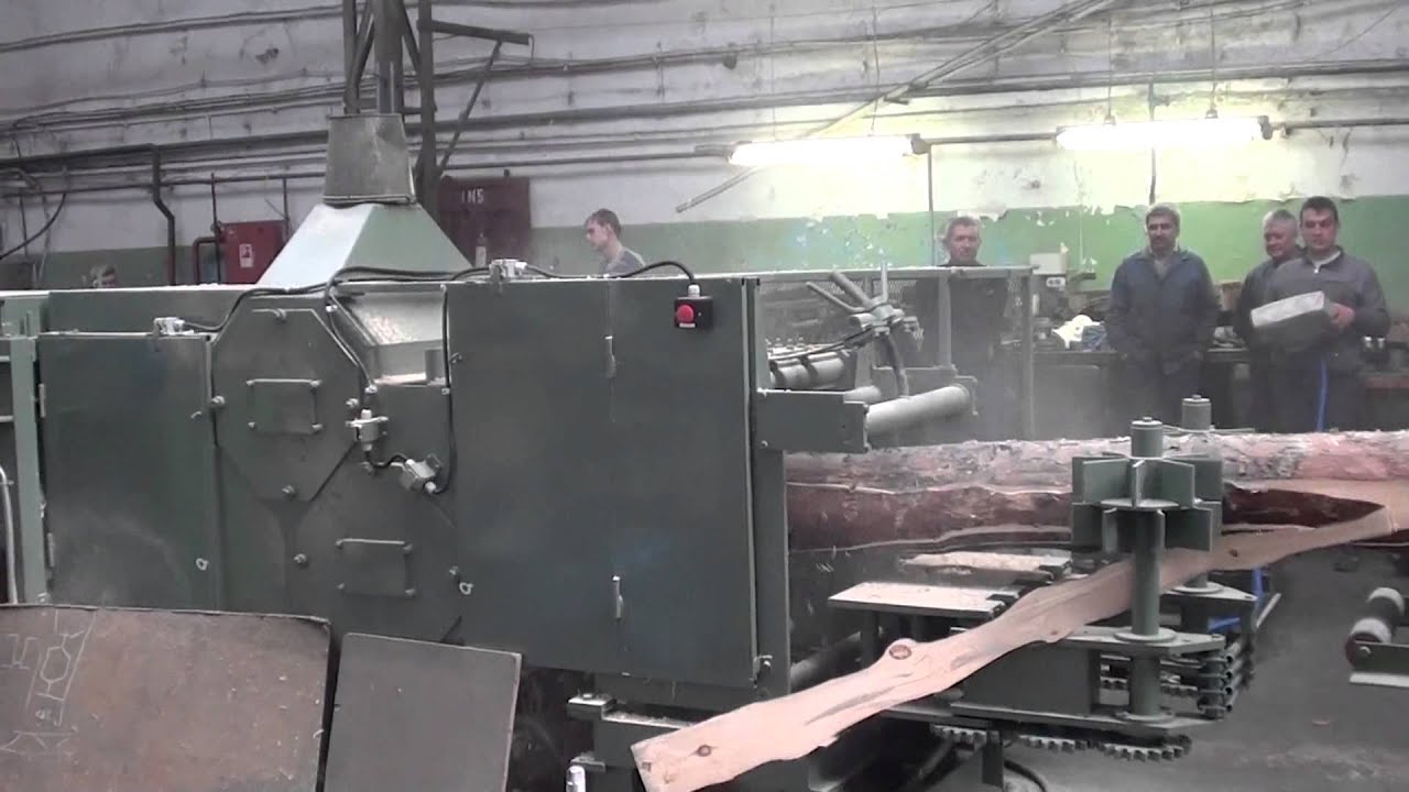 New Generation Log Milling Machine Woodlandia LTPS-320 - YouTube