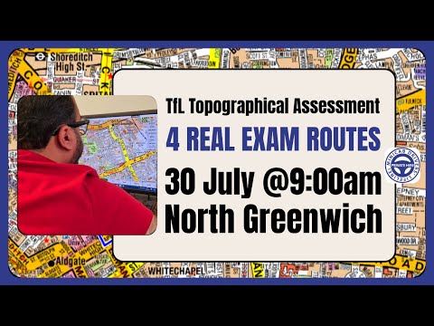 TfL Topographical Test 24 Manor Park Road Closed Limehouse Tunnel ...