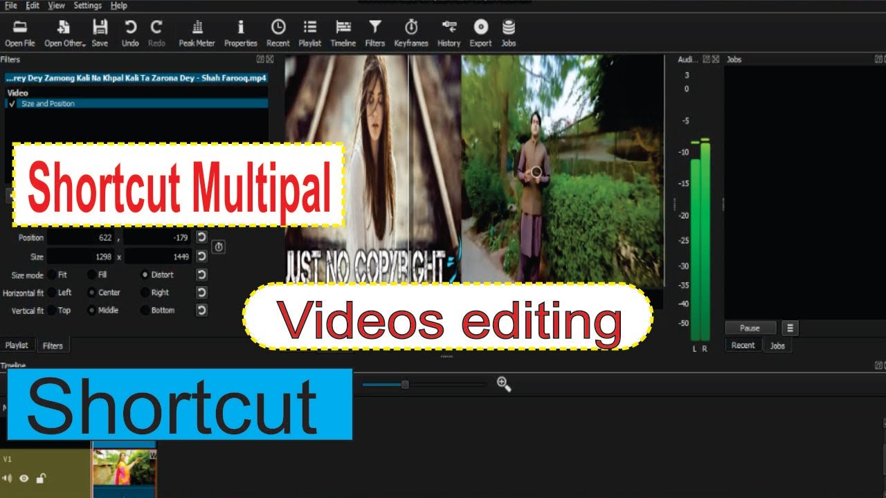 How To Add One Video In Other Video In Shortcut | Shortcut videos size ...