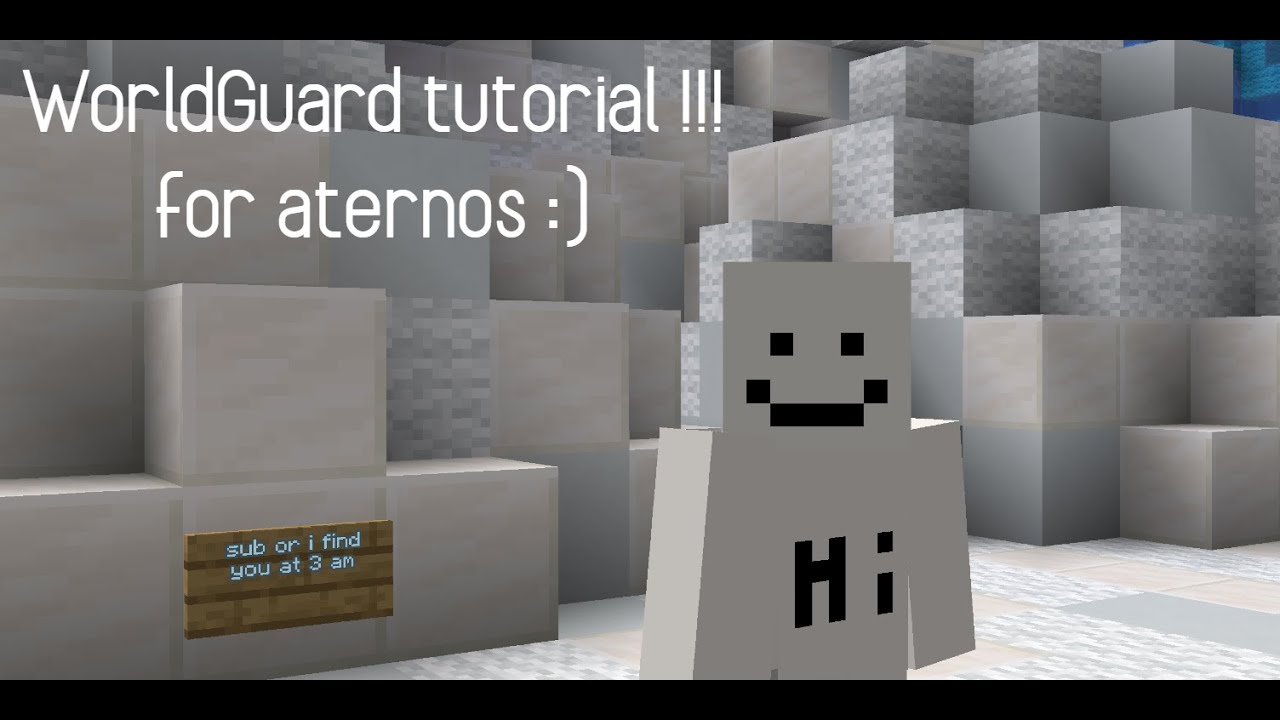 Worldguard tutorial - YouTube