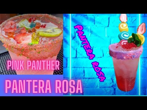 Tutorial de la mejor bebida rosa 😍 PANTERA ROSA/ PINK PANTHER 🌸🦄 - YouTube