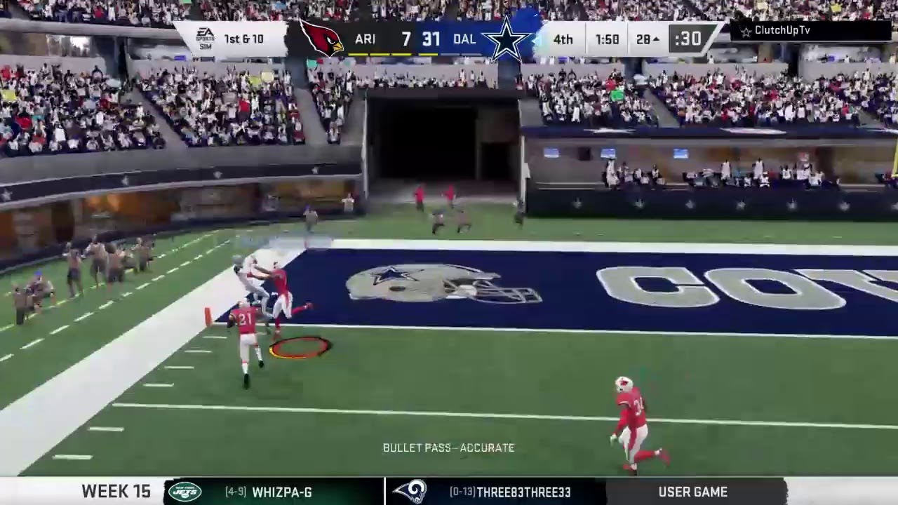 Cardinals vs cowboys wr2 - YouTube