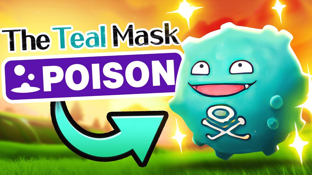 100% Shiny POISON Pokemon Locations in Teal Mask DLC - YouTube