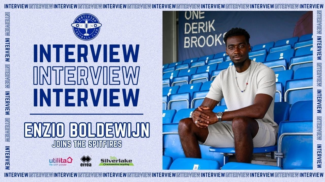 INTERVIEW | ENZIO BOLDEWIJN JOINS THE SPITIFIRES! - YouTube