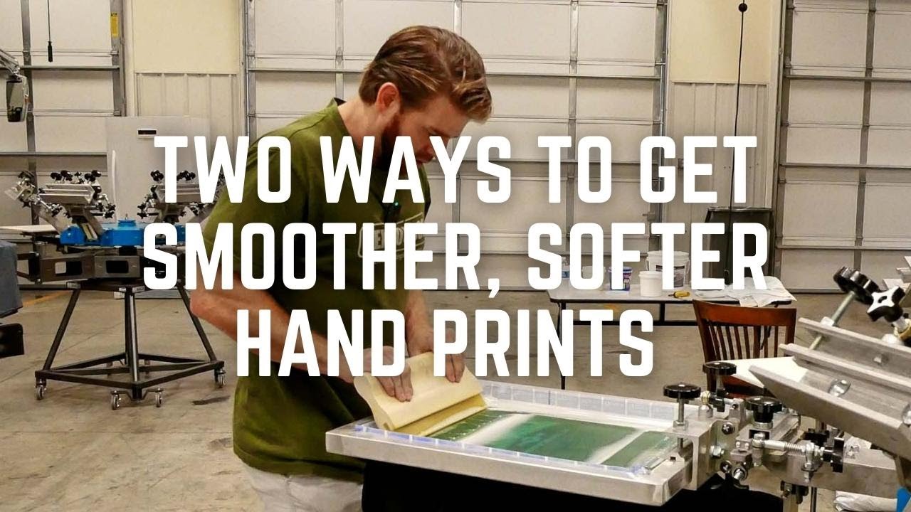 How to Use Smoothing Screens and Heat Presses for Smoother, Softer ...