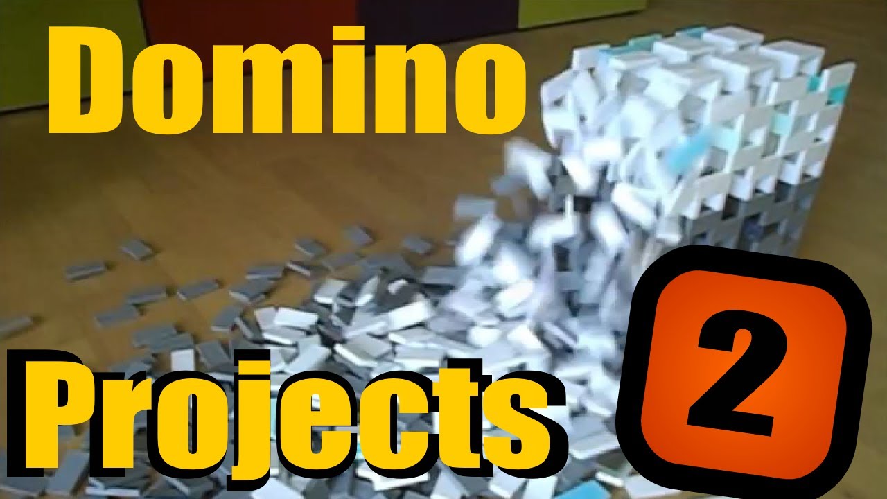 Domino Projects Part 2 #Richdomino - YouTube