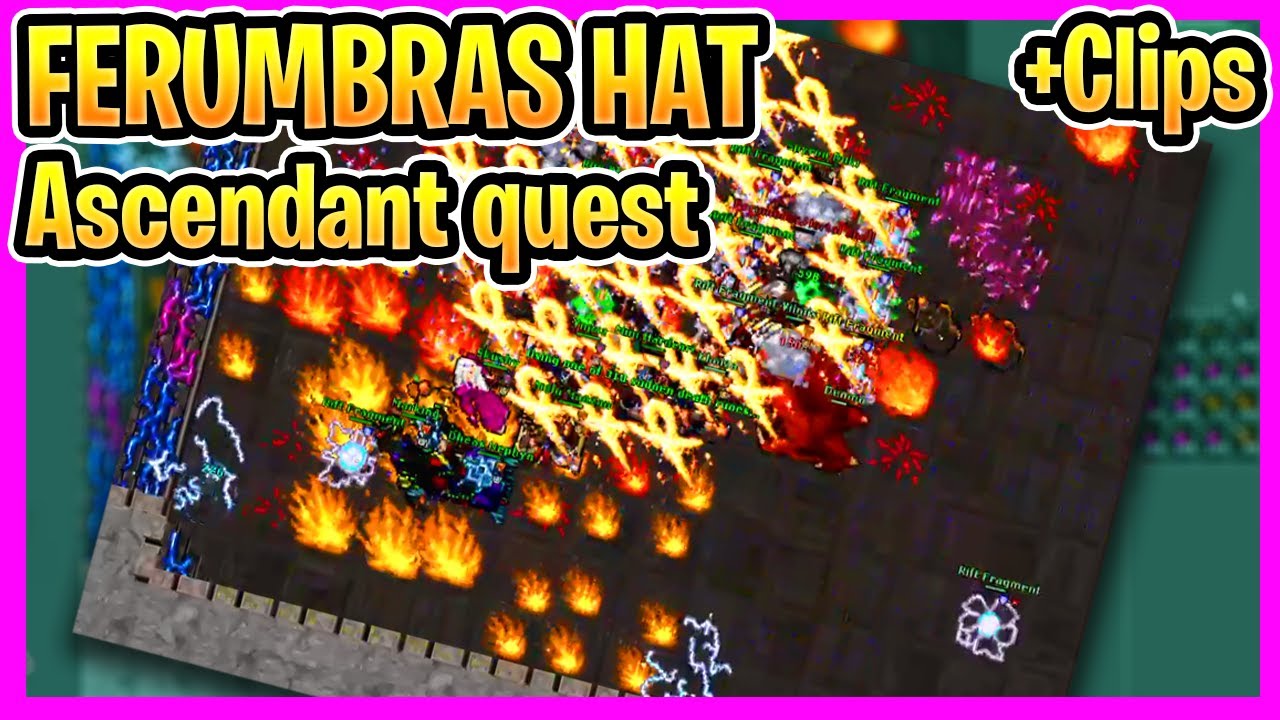 Ferumbras Ascendant dropa Ferumbras Hat,Rubini quase fragado no dp ...