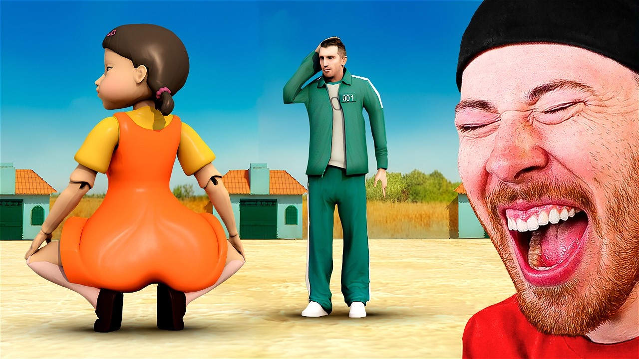 WEIRD Squid Game Animations! YOU WILL LAUGH - YouTube