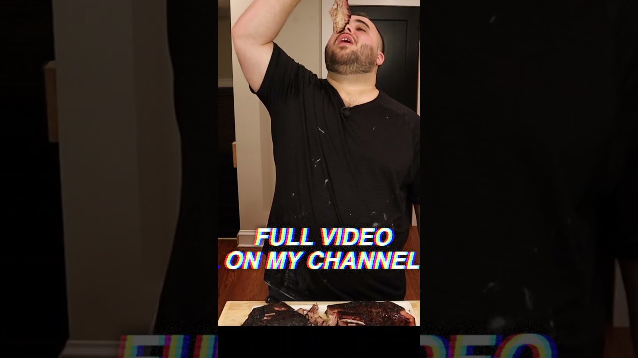 Fat Guy Eats Brisket - YouTube