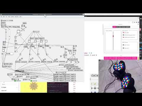 Sonic Pi / Hydra, Pure Data / QLC+, Beat Detection, DMX Lighting, OSC, Midi - YouTube