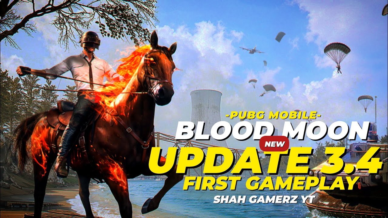 First Gameplay of PUBG MOBILE Blood Moon New Update 3.4 | PUBG MOBILE ...