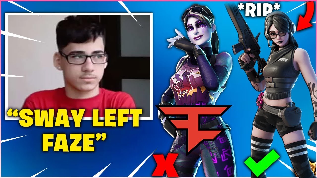 EVERYONE *CONCERNED* After FaZe SWAY Changes IGN To "SWAY LEFT FaZe ...