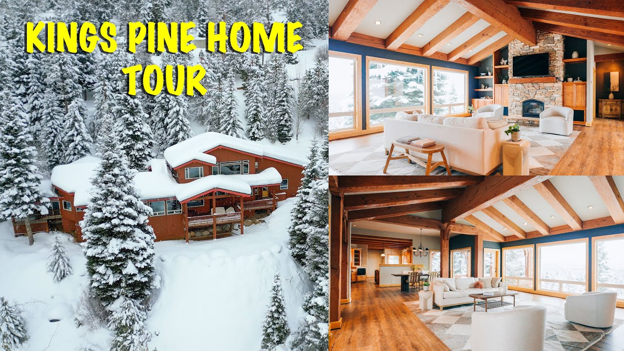 Home Tour of Beautiful Kings Pine Home - YouTube