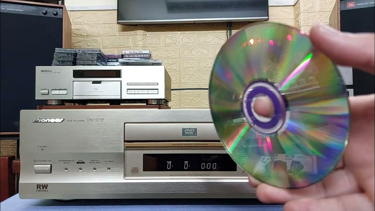Đầu PIONEER DV-S737 nặng 7kg, đọc tốt đĩa CD, VCD không kén, chất âm 24bit 📲0907223269 🏡Tp Thủ ...