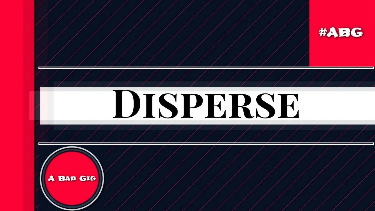 A BAD GIG | Disperse - YouTube
