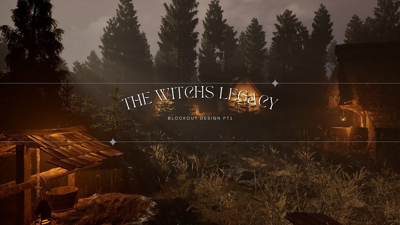 Unreal Engine 5- The Witch's Legacy - Level Design - Blockout PT1 - YouTube