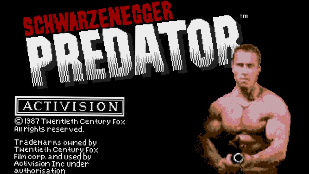 Welcome to the Predator, we've got fun and games - Arnie Schwarzenegger ...