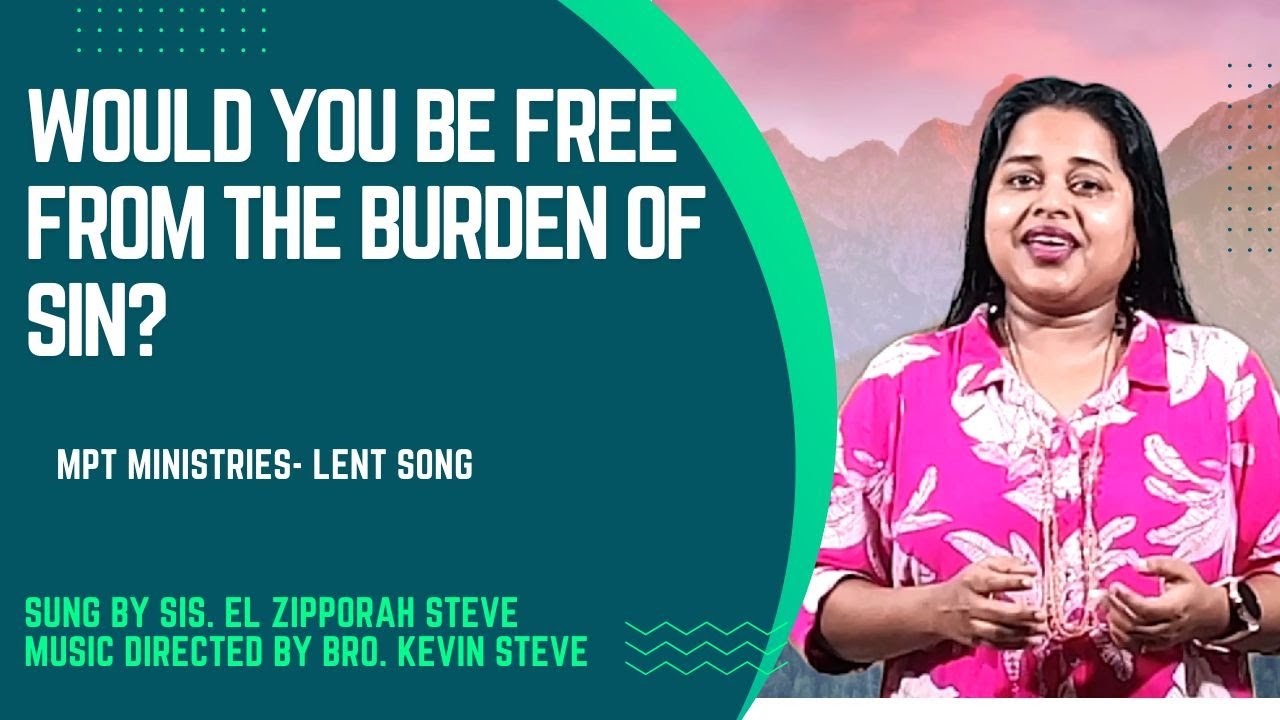 Would you be free from the burden of sin?| There’s power in the blood ...