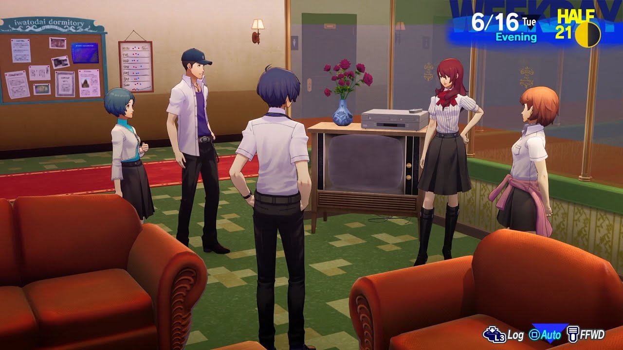 Persona 3 Reload - Dorm Tour + Dorm Activities Introduction (English ...