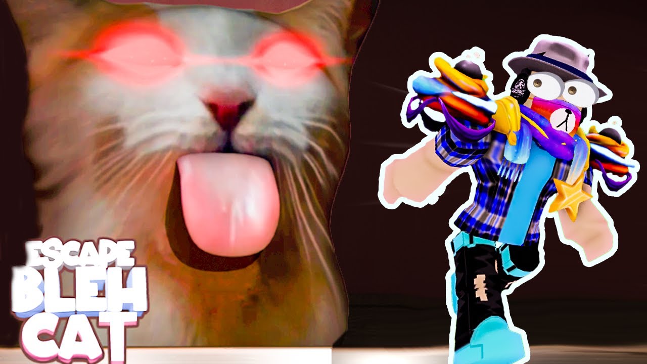 Я стал МЫШКОЙ и УБЕЖАЛ ОТ КОТА В Роблокс! ESCAPE BLEH CAT! Roblox на ...