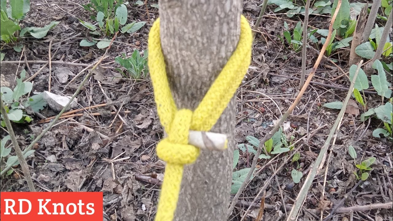 Two Simple Rope Knots but work great I RD Knots I - YouTube