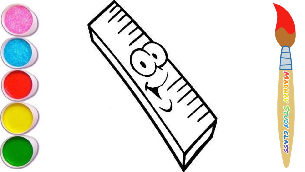 Scale📏Easy Drawing, Colouring & Painting for Kids, Toddlers - YouTube