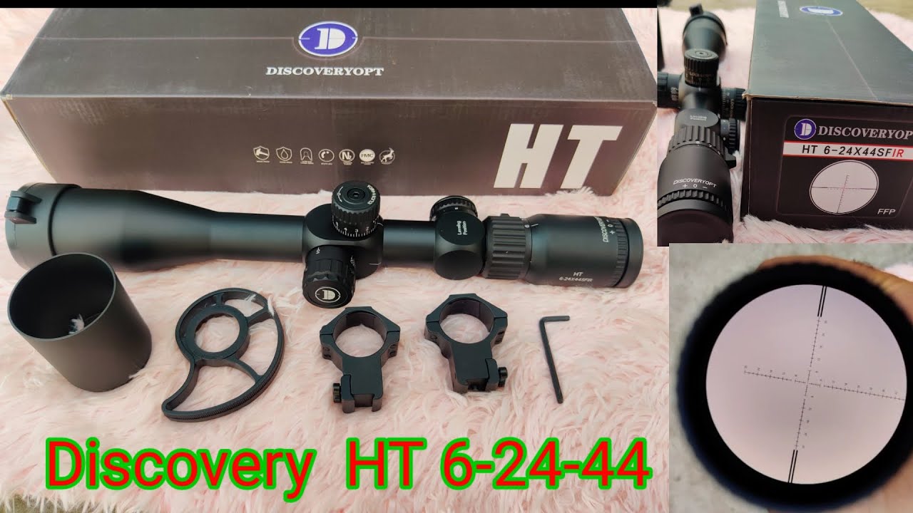 Discovery HT 6-24-44 SFIR scope Review. সকল প্রকারের এয়ারগান এর স্কোপ ...