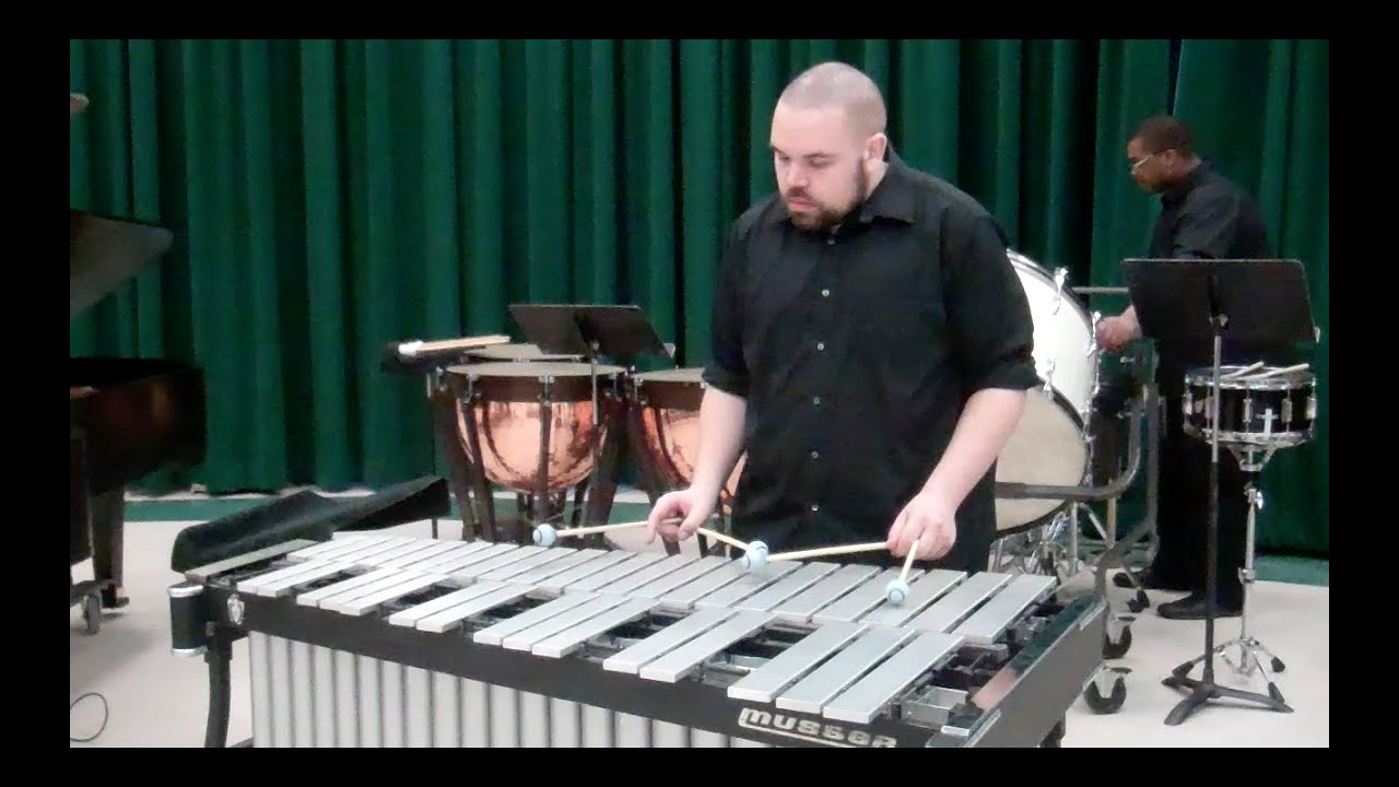 Nathan Daughtrey Vibraphone Concerto 1. Night's Song - YouTube