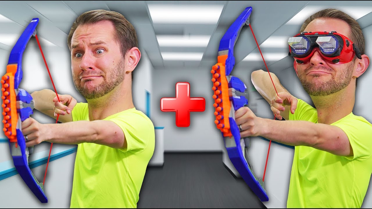 NERF One Up Challenge! - YouTube