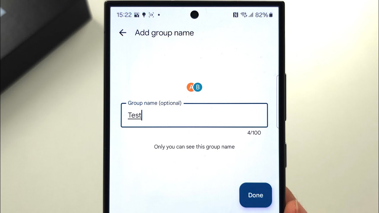 How To Make Group Chat on Samsung Galaxy S24 Ultra - YouTube