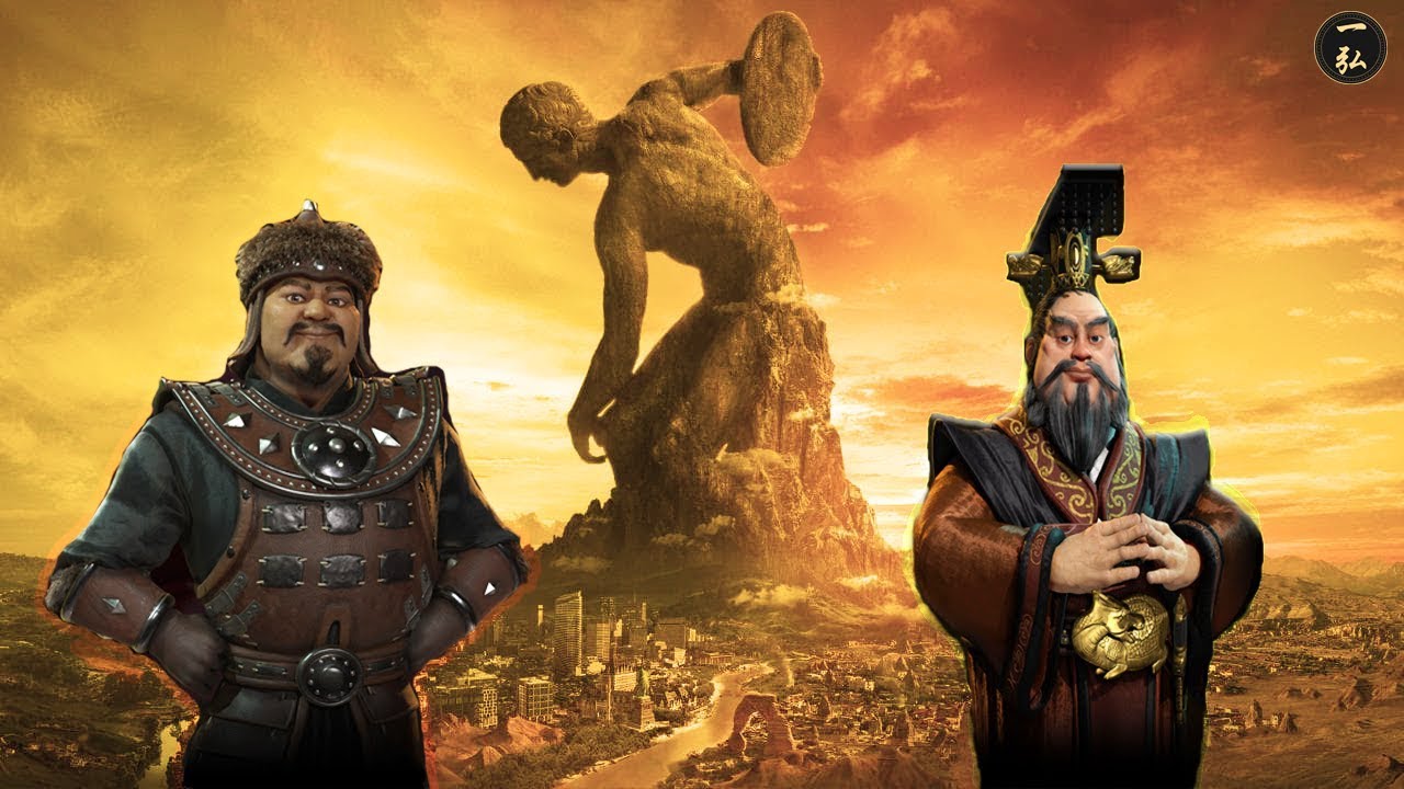 【文明6】联机对战蒙古VS中国 1v1 Duel Sid Meier's Civilization VI Mongolia Victora ...