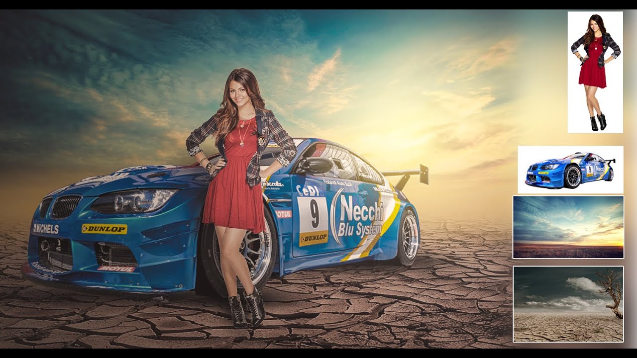 How to Combine Photos in Photoshop | Photoshop Tutorial - YouTube