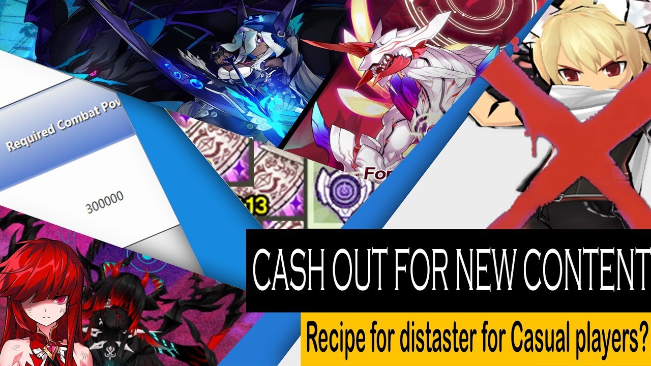 [Elsword] Problem with New Contents and Combat Power Requirements - YouTube