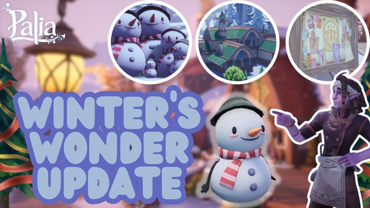 Palia Winter's Wonder: Home for Winterlights update ️ - YouTube