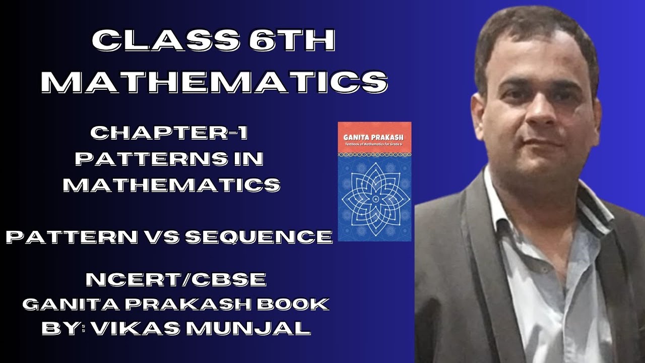 Patterns in Numbers Chapter 1 Patterns in Mathematics NCERT Class 6 ...